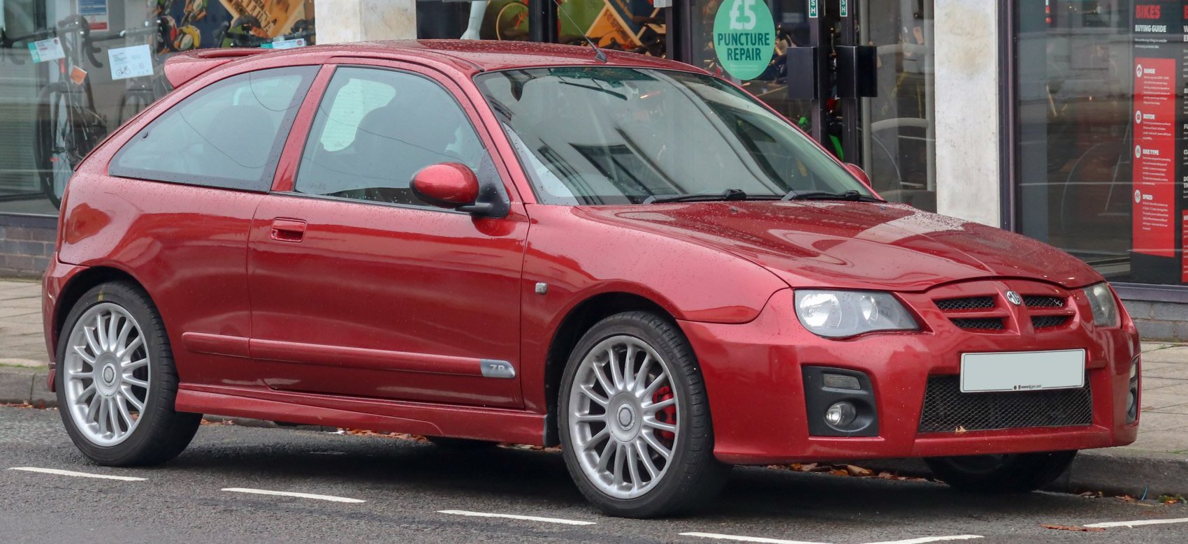 MG ZR technical specifications and fuel economy